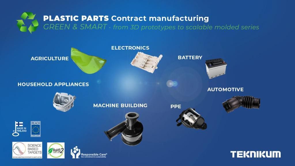 Plastic parts and 3D printing - Teknikum